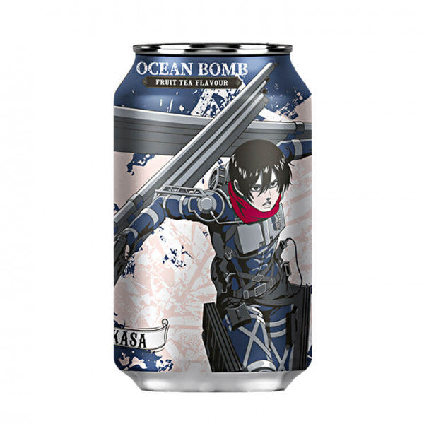 Attack On Titan Ocean Bomb Fruit Tea Flavour (Mikasa) – Momoko Land
